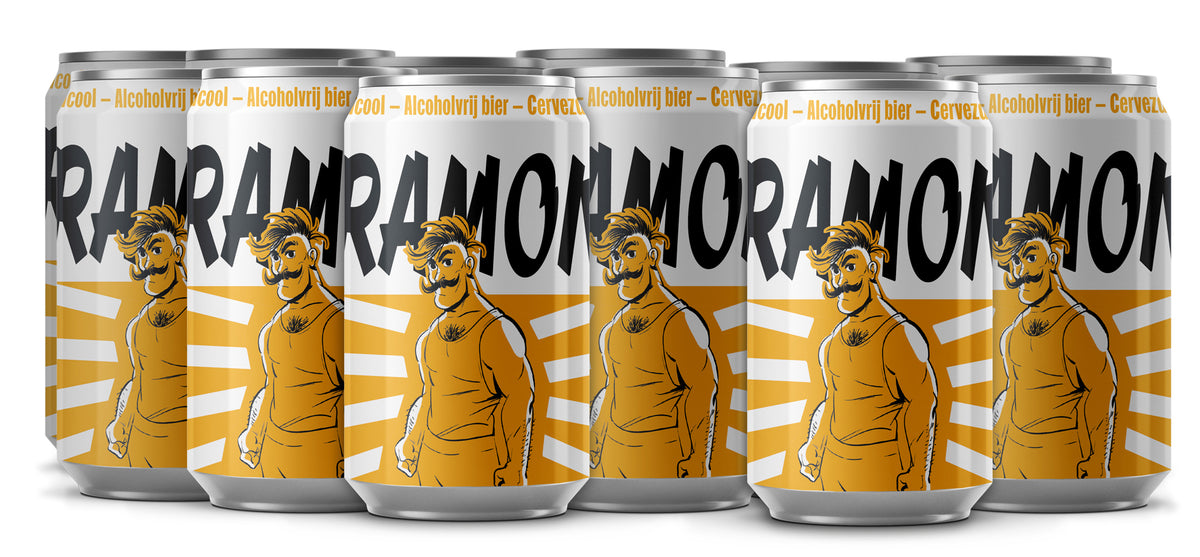 Ramon alcoholvrij bier (12 x 33cl) – Webshop Brouwerij Roman